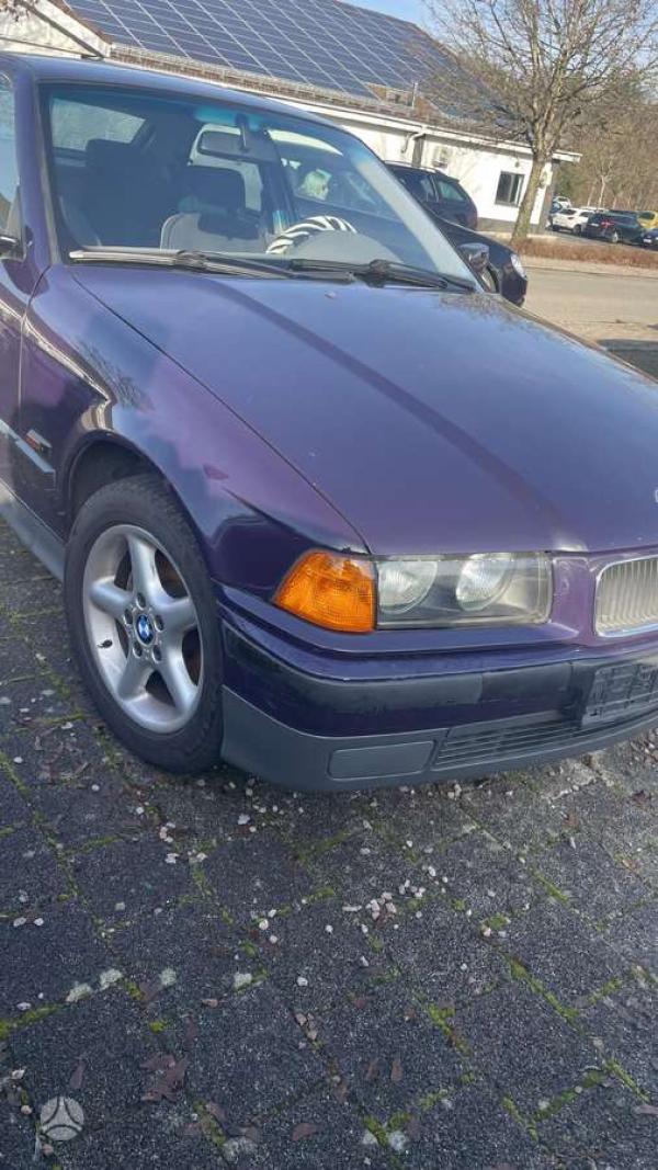 Violets BMW 318 1995 Telšiai, ar dzinēja tilpumu 1.80 L un nobraukumu 270 tūkst. km par 2200 €, foto 1 vietnē AUTOMOTO.COM.LV