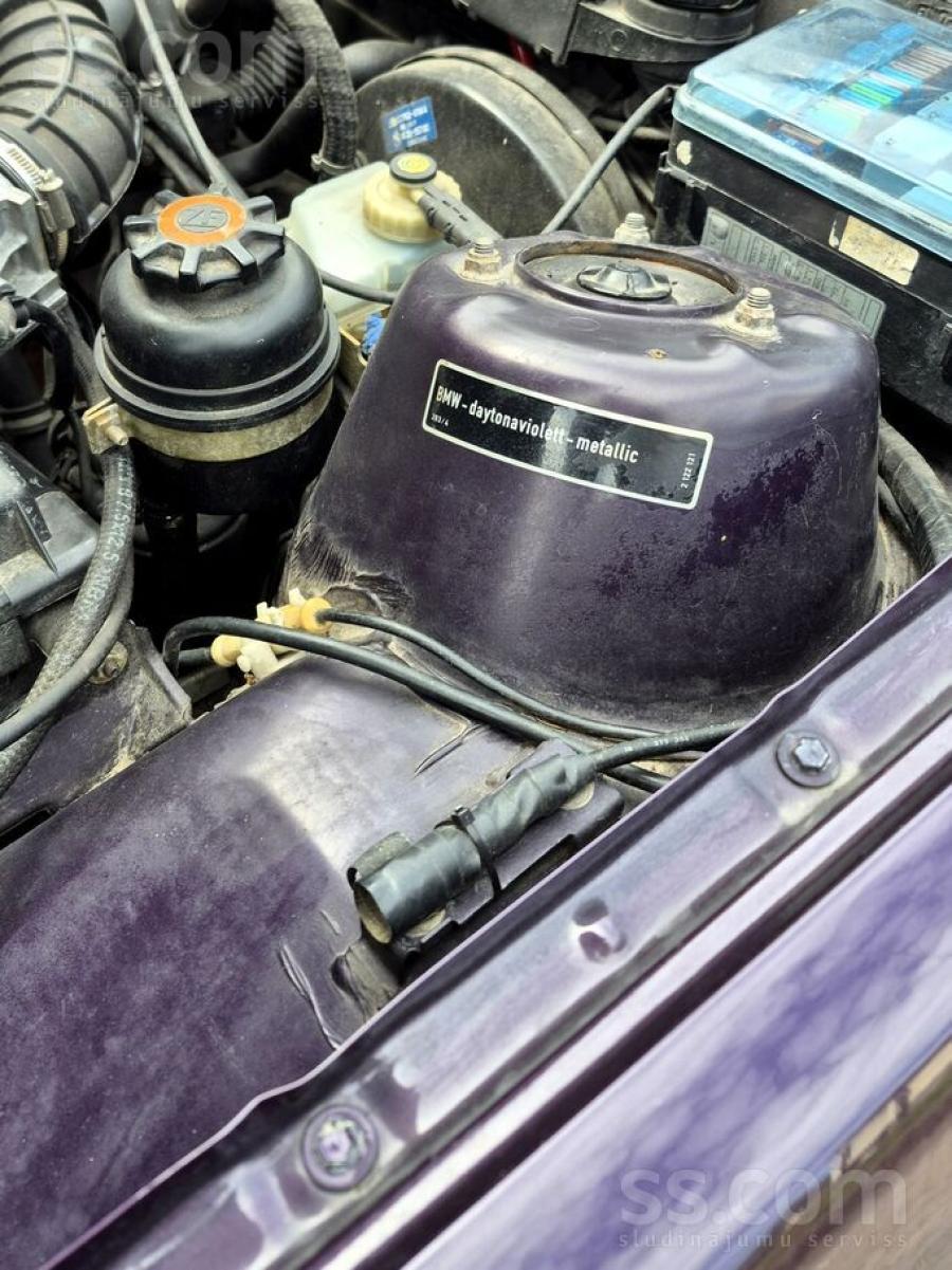 Violet BMW 318 1994 in Riga, with an engine capacity of 1.80 L and mileage of 204 thousand km for 9850 €, photo 25 on AUTOMOTO.COM.LV