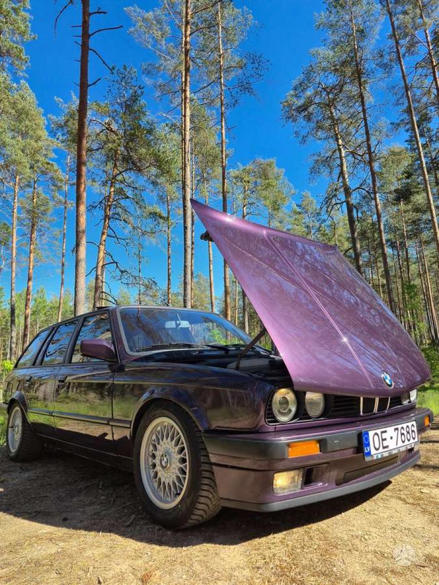 Фиолетовый БМВ 318 1994 в Рига, объемом двигателя 1.80 л и пробегом 205 тыс. км за 9500 €, фото 16 на AUTOMOTO.COM.LV