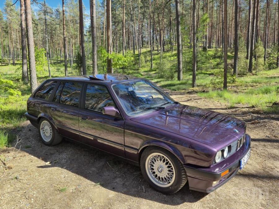 Фиолетовый БМВ 318 1994 в Рига, объемом двигателя 1.80 л и пробегом 205 тыс. км за 8700 €, фото 3 на AUTOMOTO.COM.LV