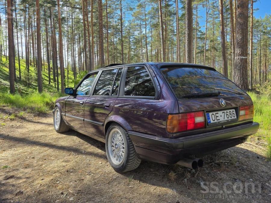 Фиолетовый БМВ 318 1994 в Рига, объемом двигателя 1.80 л и пробегом 205 тыс. км за 8700 €, фото 9 на AUTOMOTO.COM.LV
