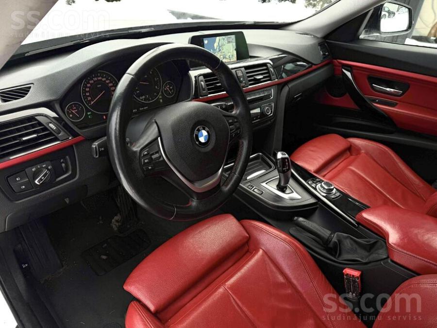 White BMW 318 2013 in Riga, with an engine capacity of 2.00 L and mileage of 356 thousand km for 8700 €, photo 14 on AUTOMOTO.COM.LV