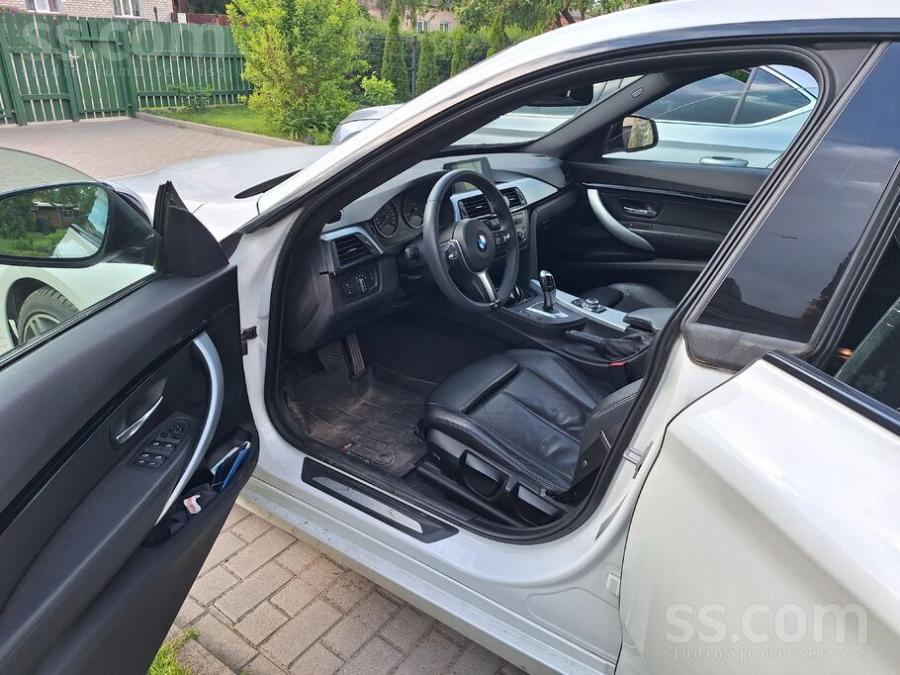 White BMW 318 2013 in Liepaja, with an engine capacity of 2.00 L and mileage of 282 thousand km for 10000 €, photo 5 on AUTOMOTO.COM.LV
