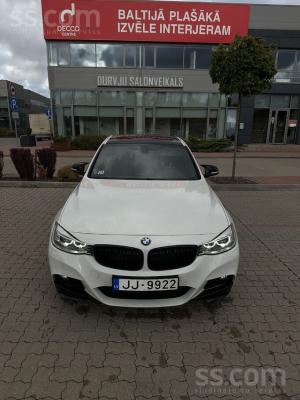 White BMW 318 2015 in Riga, with an engine capacity of 2.00 L and mileage of 242 thousand km for 14500 €, photo 5 on AUTOMOTO.COM.LV