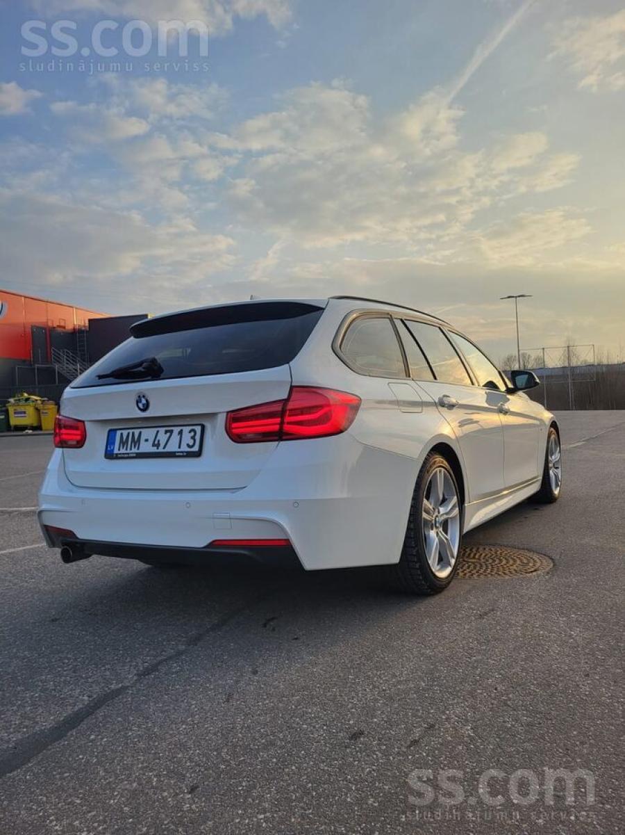 White BMW 318 2016 in Riga, with an engine capacity of 2.00 L and mileage of 210 thousand km for 14000 €, photo 5 on AUTOMOTO.COM.LV