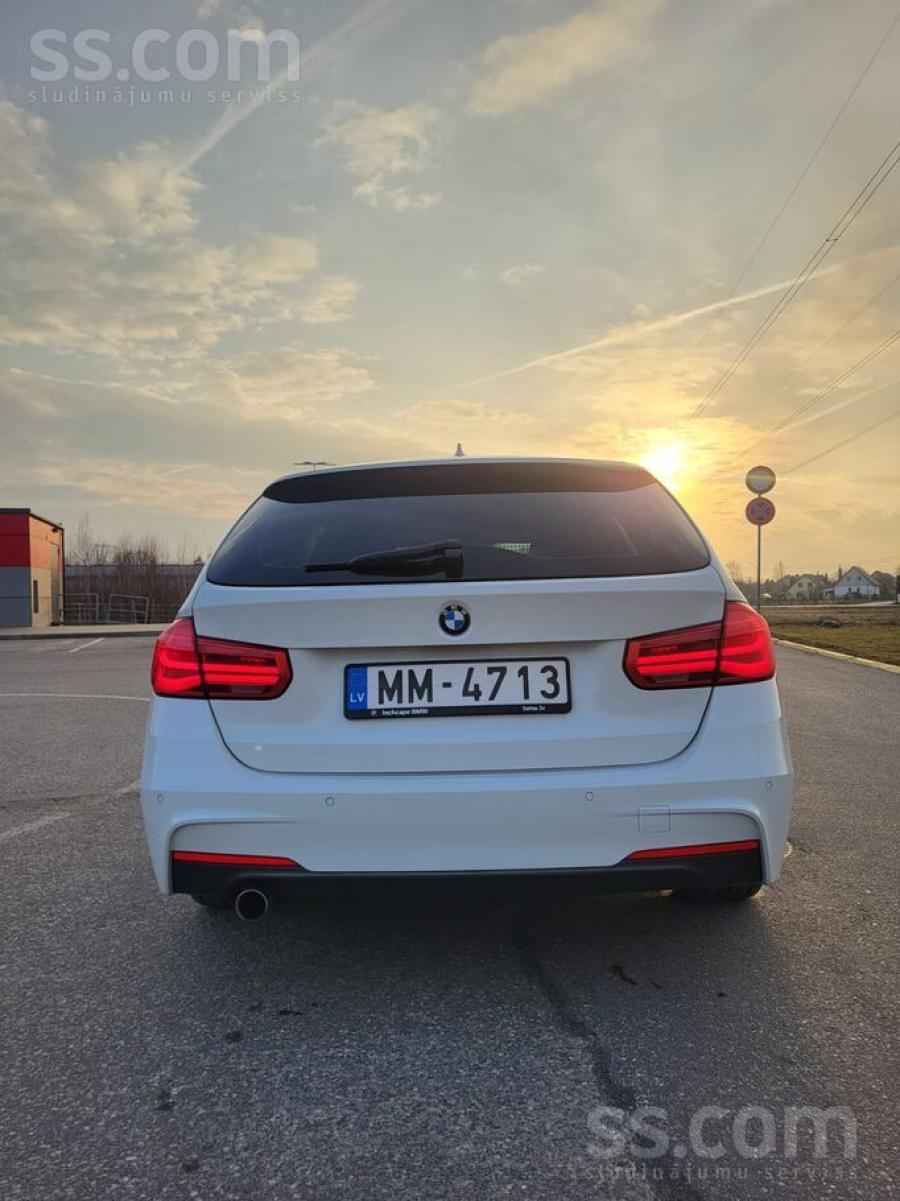 White BMW 318 2016 in Riga, with an engine capacity of 2.00 L and mileage of 210 thousand km for 14000 €, photo 6 on AUTOMOTO.COM.LV