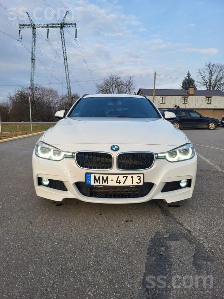 White BMW 318 2016 in Riga, with an engine capacity of 2.00 L and mileage of 210 thousand km for 14000 €, photo 7 on AUTOMOTO.COM.LV