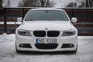 White BMW 318 2009 in Riga, with an engine capacity of 2.00 L and mileage of 0 thousand km for 6850 €, photo 2 on AUTOMOTO.COM.LV