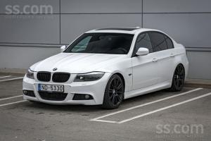 White BMW 318 2009 in Riga, with an engine capacity of 2.00 L and mileage of 356 thousand km for 5995 €, photo  on AUTOMOTO.COM.LV