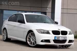 White BMW 318 2009 in Tukums, with an engine capacity of 2.00 L and mileage of 320 thousand km for 4990 €, photo 7 on AUTOMOTO.COM.LV