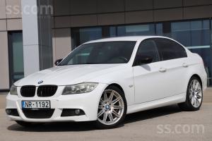 White BMW 318 2009 in Tukums, with an engine capacity of 2.00 L and mileage of 320 thousand km for 4990 €, photo 1 on AUTOMOTO.COM.LV