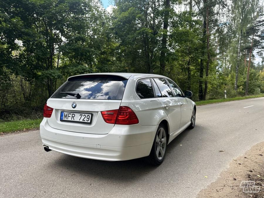 White BMW 318 2010 in Varena, with an engine capacity of 2.00 L and mileage of 300 thousand km for 3200 €, photo 5 on AUTOMOTO.COM.LV