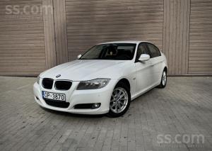 White BMW 318 2011 in Jelgava, with an engine capacity of 2.00 L and mileage of 376 thousand km for 4680 €, photo 4 on AUTOMOTO.COM.LV