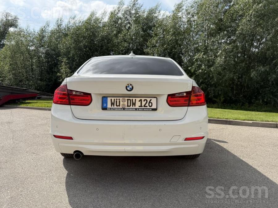 White BMW 318 2012 in Riga, with an engine capacity of 2.00 L and mileage of 200 thousand km for 7600 €, photo 7 on AUTOMOTO.COM.LV