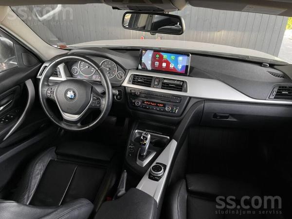 White BMW 318 2012 in Riga, with an engine capacity of 2.00 L and mileage of 223 thousand km for 9250 €, photo 4 on AUTOMOTO.COM.LV