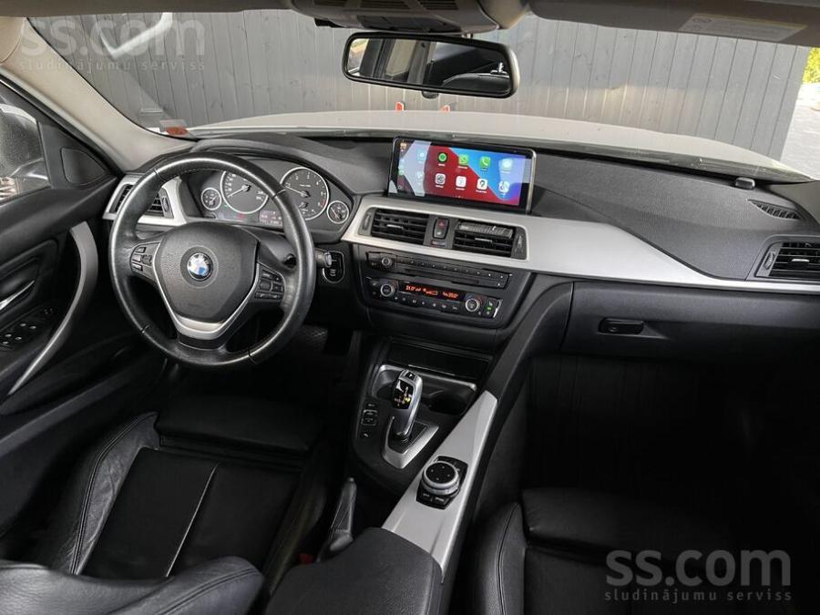 White BMW 318 2012 in Riga, with an engine capacity of 2.00 L and mileage of 223 thousand km for 9250 €, photo 4 on AUTOMOTO.COM.LV