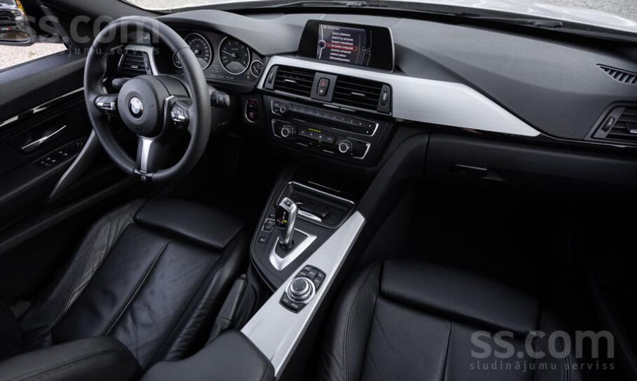 White BMW 318 2013 in Jelgava, with an engine capacity of 2.00 L and mileage of 282 thousand km for 9900 €, photo 13 on AUTOMOTO.COM.LV