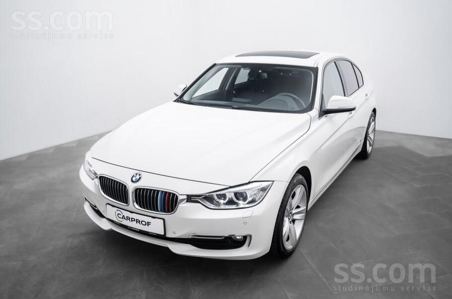 White BMW 318 2013 in Tallinn, with an engine capacity of 2.00 L and mileage of 169 thousand km for 12999 €, photo 1 on AUTOMOTO.COM.LV