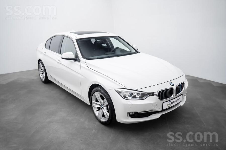 White BMW 318 2013 in Tallinn, with an engine capacity of 2.00 L and mileage of 169 thousand km for 12999 €, photo 6 on AUTOMOTO.COM.LV