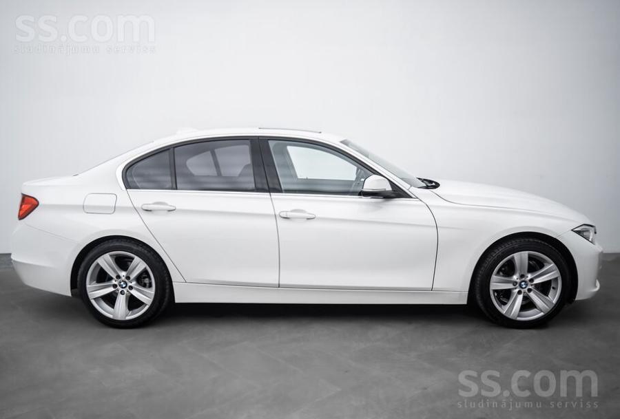White BMW 318 2013 in Tallinn, with an engine capacity of 2.00 L and mileage of 169 thousand km for 12999 €, photo 7 on AUTOMOTO.COM.LV