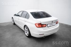 White BMW 318 2013 in Tallinn, with an engine capacity of 2.00 L and mileage of 169 thousand km for 12999 €, photo 9 on AUTOMOTO.COM.LV