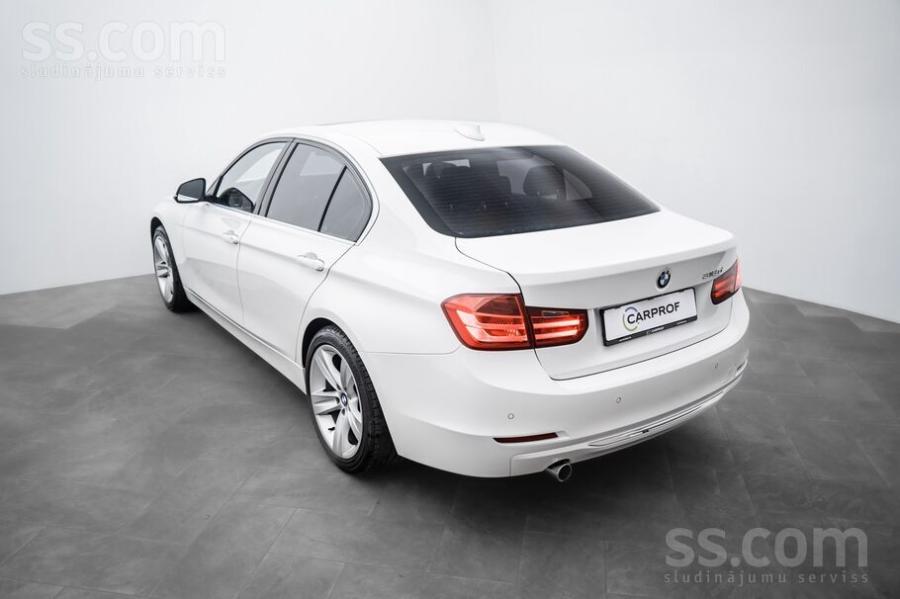 White BMW 318 2013 in Tallinn, with an engine capacity of 2.00 L and mileage of 169 thousand km for 12999 €, photo 9 on AUTOMOTO.COM.LV