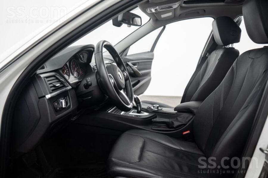 White BMW 318 2013 in Tallinn, with an engine capacity of 2.00 L and mileage of 169 thousand km for 12999 €, photo 10 on AUTOMOTO.COM.LV
