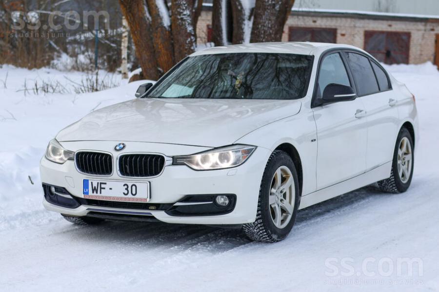 White BMW 318 2014 in Balvi, with an engine capacity of 2.00 L and mileage of 410 thousand km for 7999 €, photo 2 on AUTOMOTO.COM.LV