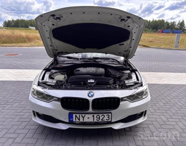 White BMW 318 2014 in Riga, with an engine capacity of 2.00 L and mileage of 272 thousand km for 11000 €, photo 9 on AUTOMOTO.COM.LV