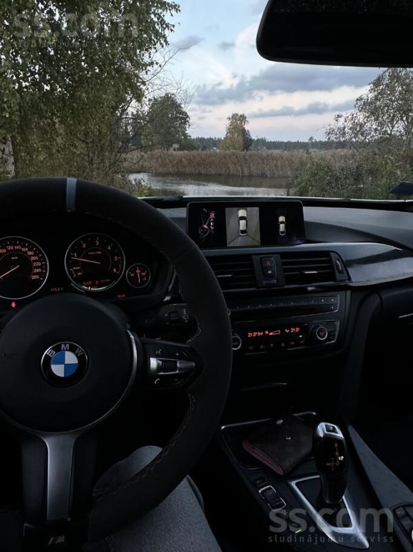 White BMW 318 2015 in Riga, with an engine capacity of 2.00 L and mileage of 245 thousand km for 11500 €, photo 8 on AUTOMOTO.COM.LV