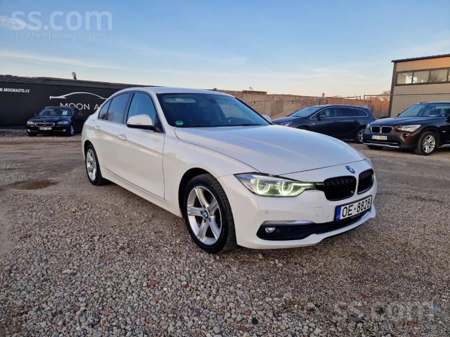 White BMW 318 2015 in Liepaja, with an engine capacity of 2.00 L and mileage of 348 thousand km for 7990 €, photo 4 on AUTOMOTO.COM.LV