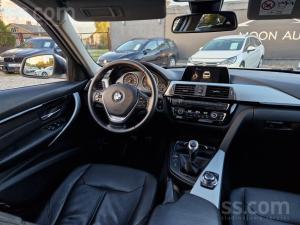White BMW 318 2015 in Liepaja, with an engine capacity of 2.00 L and mileage of 348 thousand km for 7990 €, photo 10 on AUTOMOTO.COM.LV