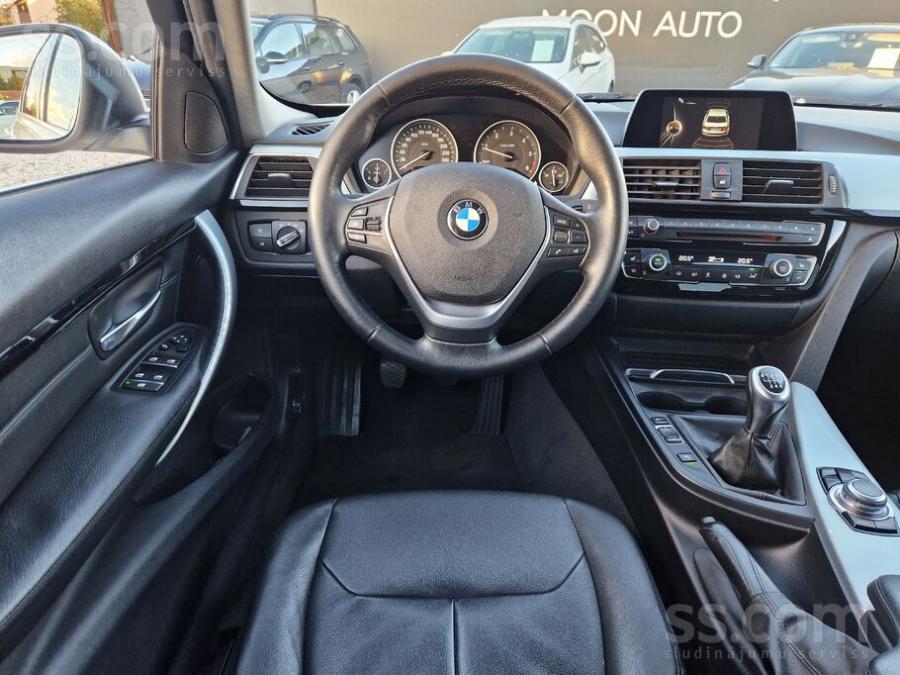 White BMW 318 2015 in Liepaja, with an engine capacity of 2.00 L and mileage of 348 thousand km for 7990 €, photo 11 on AUTOMOTO.COM.LV