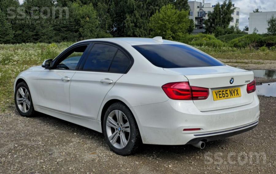 White BMW 318 2015 in Riga, with an engine capacity of 1.80 L and mileage of 295 thousand km for 4200 €, photo 4 on AUTOMOTO.COM.LV
