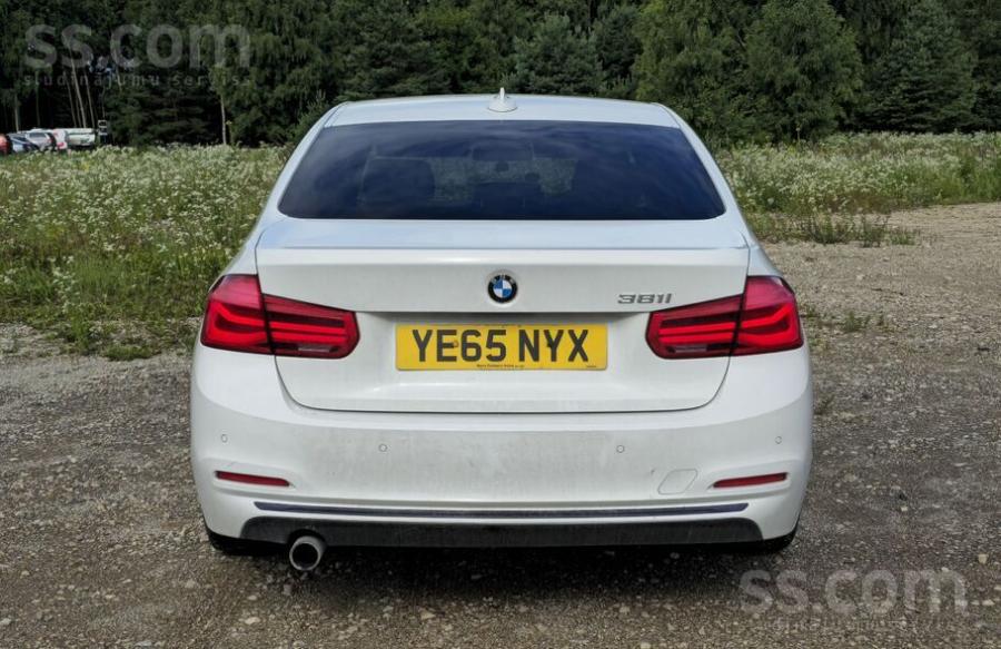White BMW 318 2015 in Riga, with an engine capacity of 1.80 L and mileage of 295 thousand km for 4200 €, photo 5 on AUTOMOTO.COM.LV