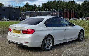 White BMW 318 2015 in Riga, with an engine capacity of 1.80 L and mileage of 295 thousand km for 4200 €, photo 6 on AUTOMOTO.COM.LV