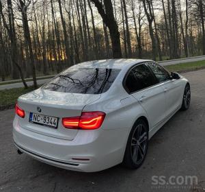 White BMW 318 2017 in Liepaja, with an engine capacity of 2.00 L and mileage of 205 thousand km for 14700 €, photo 3 on AUTOMOTO.COM.LV