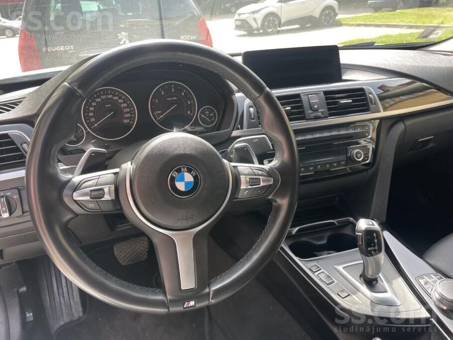 White BMW 318 2017 in Liepaja, with an engine capacity of 2.00 L and mileage of 205 thousand km for 14700 €, photo 7 on AUTOMOTO.COM.LV