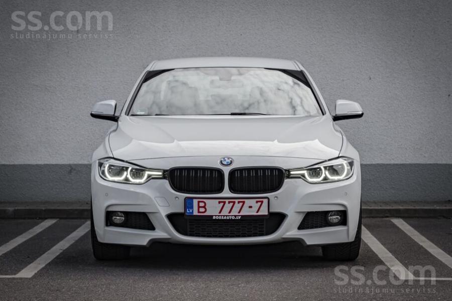 White BMW 318 2017 in Riga, with an engine capacity of 2.00 L and mileage of 166 thousand km for 17500 €, photo 3 on AUTOMOTO.COM.LV