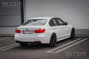 White BMW 318 2017 in Riga, with an engine capacity of 2.00 L and mileage of 166 thousand km for 17500 €, photo 5 on AUTOMOTO.COM.LV
