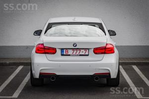 White BMW 318 2017 in Riga, with an engine capacity of 2.00 L and mileage of 166 thousand km for 17500 €, photo 6 on AUTOMOTO.COM.LV