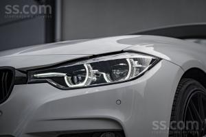 White BMW 318 2017 in Riga, with an engine capacity of 2.00 L and mileage of 166 thousand km for 17500 €, photo 8 on AUTOMOTO.COM.LV