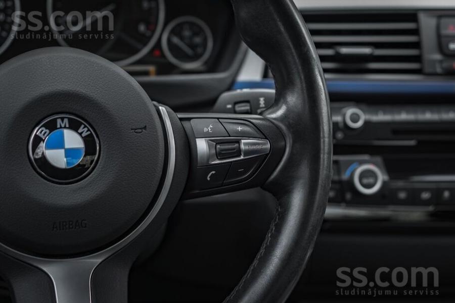 White BMW 318 2017 in Riga, with an engine capacity of 2.00 L and mileage of 166 thousand km for 17500 €, photo 19 on AUTOMOTO.COM.LV