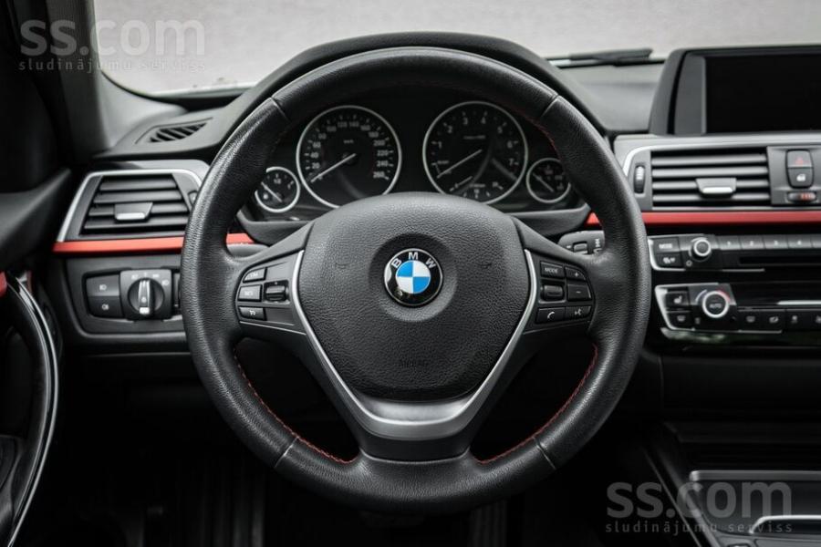 White BMW 318 2017 in Riga, with an engine capacity of 1.50 L and mileage of 151 thousand km for 13750 €, photo 19 on AUTOMOTO.COM.LV