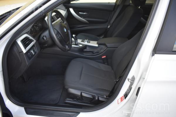 White BMW 318 2017 in Talsi, with an engine capacity of 2.00 L and mileage of 263 thousand km for 9900 €, photo 6 on AUTOMOTO.COM.LV