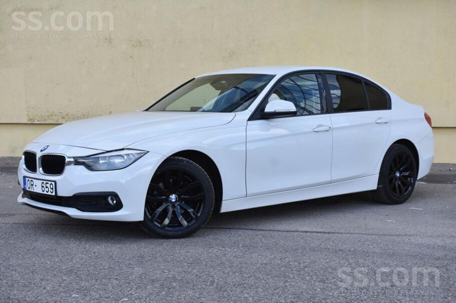 White BMW 318 2017 in Talsi, with an engine capacity of 2.00 L and mileage of 263 thousand km for 9900 €, photo 5 on AUTOMOTO.COM.LV