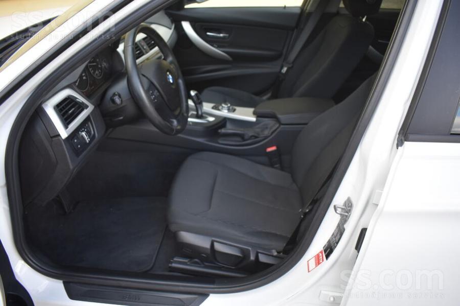 White BMW 318 2017 in Talsi, with an engine capacity of 2.00 L and mileage of 263 thousand km for 9900 €, photo 7 on AUTOMOTO.COM.LV