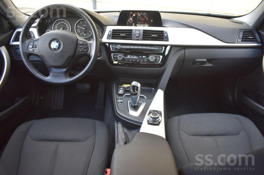 White BMW 318 2017 in Talsi, with an engine capacity of 2.00 L and mileage of 263 thousand km for 9900 €, photo 8 on AUTOMOTO.COM.LV