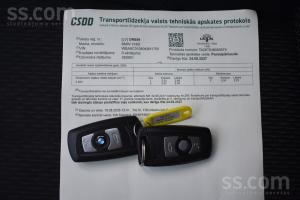 White BMW 318 2017 in Talsi, with an engine capacity of 2.00 L and mileage of 263 thousand km for 9900 €, photo 24 on AUTOMOTO.COM.LV