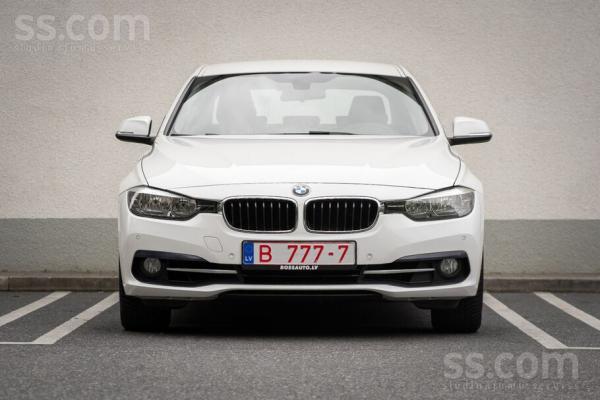 White BMW 318 2017 in Riga, with an engine capacity of 1.50 L and mileage of 151 thousand km for 12900 €, photo 3 on AUTOMOTO.COM.LV